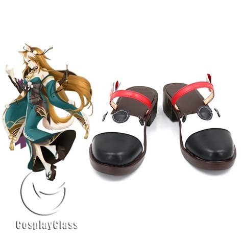 Genshin Impact Gorou Female Cosplay Shoes Cosplayclass
