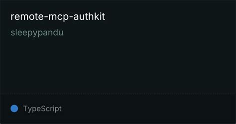 Remote Mcp Server With Workos Authkit Glama