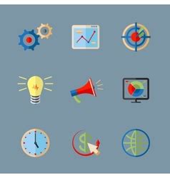 Universal Outline Icons For Web And Mobile Vector Image