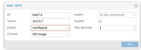 Proxmox Not Able To See Nfs Server Rpcbind Returning Errorn 0 Success