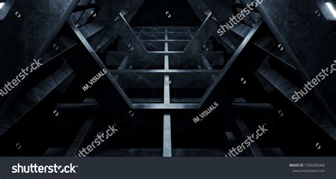Triangle Shaped Cement Concrete Underground Structures Stock Illustration 1556205068 Shutterstock