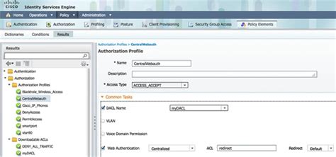Central Web Authentication With A Switch And Identity Services Engine Configuration Example Cisco