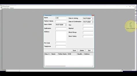 visual basic 6 0 payroll project frmempdetails miscellaneous