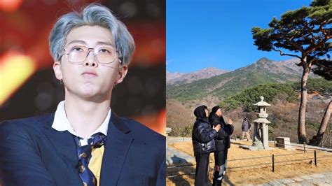 Bts Rm Upset At Report About His Private Visit To Temple Next Time Ill Go Quietly Happy F