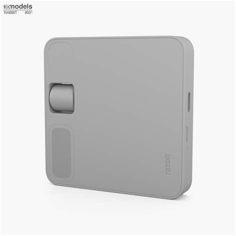 Rabbit R1 Pocket Ai Assistant 3d Model Download Audio Devices On