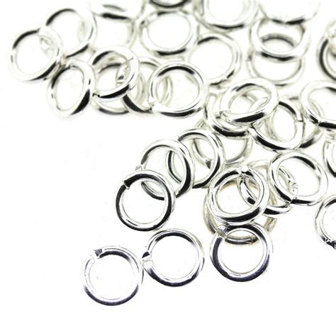 Silver Small Thick Jump Ring