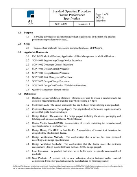 Design Control Procedures Bundle