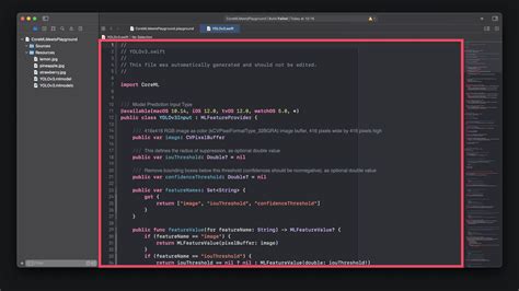 Using An Object Detection Machine Learning Model In Swift Playgrounds