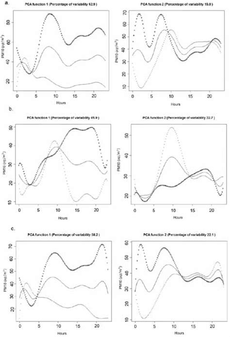 Functional Principal Component Rotated With VARIMAX Algorithm Plotted Download Scientific