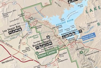 Maps Lake Mead National Recreation Area U S National Park Service