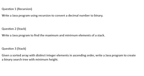 Solved Question 1 Recursionwrite A Java Program Using