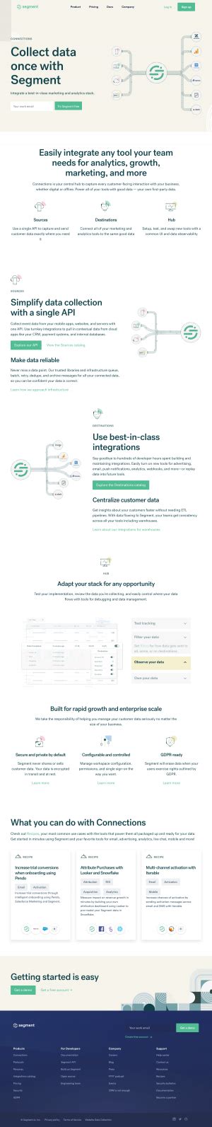 Segment Find Saas Websites Inspiration