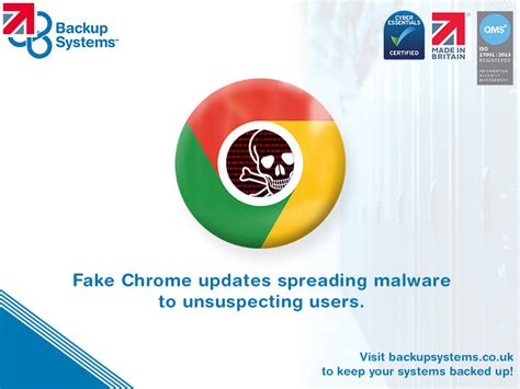 Fake Chrome Updates Spreading Malware To Unsuspecting Users Made In Britain