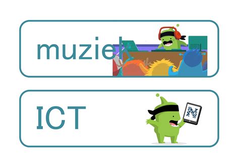 Monsters Classdojo Dagritmekaarten En Takenbord Artofit