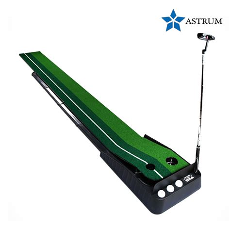 아스트럼 골프 퍼팅 연습기 실내 퍼팅매트 골프용품 스윙 연습 온채널