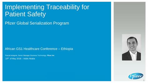 PDF Implementing Traceability For Patient Safety Implementing Traceability For Patient