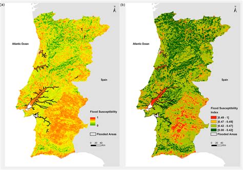 Comparison Between The Flood Susceptibility Index Values And The Limits Download Scientific