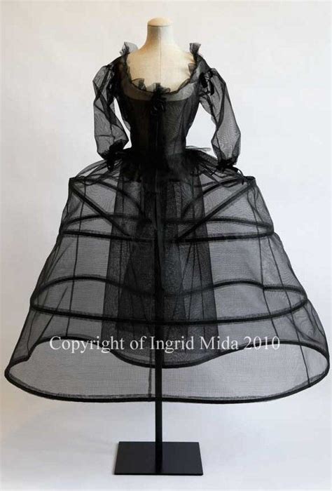 18th Century Mesh Gown Cage Crinoline Dress Ball Gown Cage Exposed