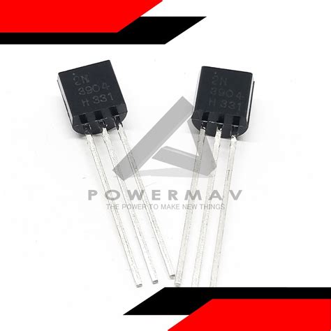 2pcs Original 2n3904 Transistor Bi Polar Npn Transistor Hfe 300 200ma Vbe 6v To 92 Vcb 60v