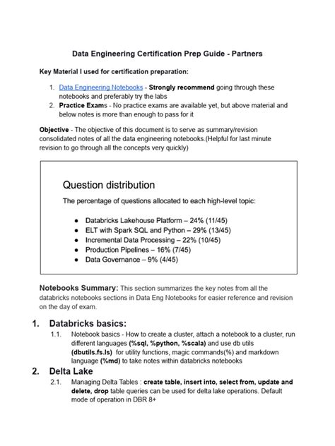 Exam Data Engineering Certification Prep Guide Partners Pdf Sql Databases