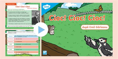 Clasa A Ii A Cioc Cioc Cioc După Emil Gârleanu