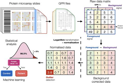 scheme illustrating the typical computational methods used in biomarker