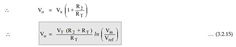 Basic Logarithmic Amplifier Using Op Amp Working Principle Circuit