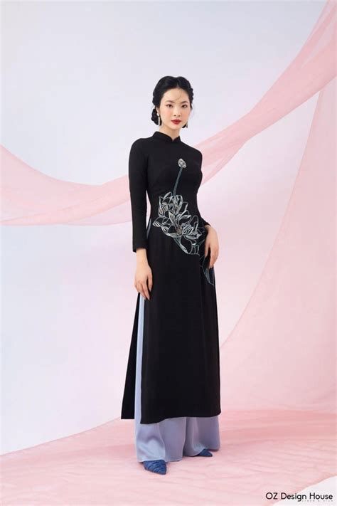 Top 20 Mẫu áo Dài Màu đen đẹp Sang Trọng Và Thời Thượng 2026