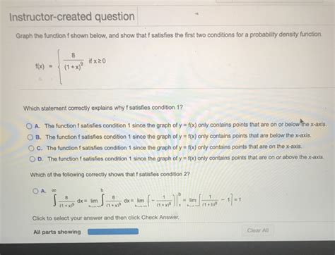 Solved Instructor Created Question Graph The Function F