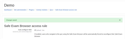 If You Come With SEB And NOT With A Normal Browser You Should Directy Land On The Safe Start