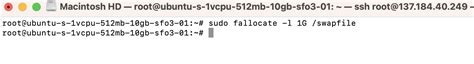 how to create a swap file on ubuntu 22 04 devtutorial
