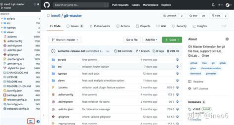 Gitmaster：树形展示项目代码插件，支持github、gitlab、gitee 知乎