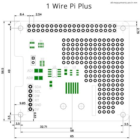 Hat 1 Wire Pi Plus Robotshop