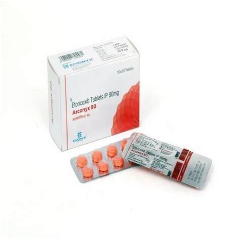 Etoxyn 90 Etoricoxib 90mg Tablet Ip At Rs 3500box Arcoxia In Goraya