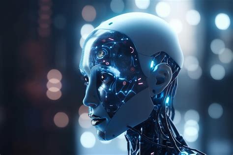 premium ai image revolutionizing robotics with ai conceptual illustration