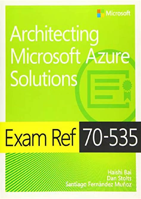 Ppt Pdfreaddownload Exam Ref 70 535 Architecting Microsoft Azure