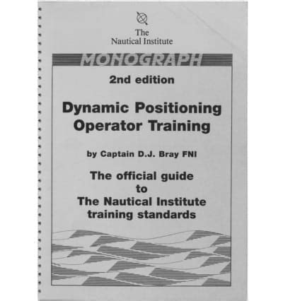 Buy A Dynamic Positioning Operator Training Online In Australia From Sydney Based Boatbooks Aust