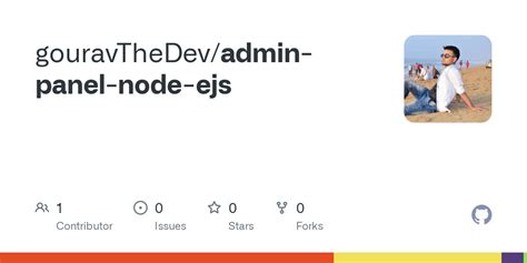 Github Gouravthedevadmin Panel Node Ejs