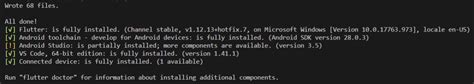 Mobile Flutter Doctor Unable To Determine Bundled Java Version