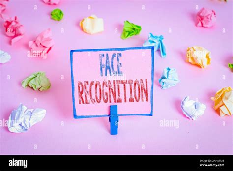 Word Writing Text Face Recognition Business Photo Showcasing Ability