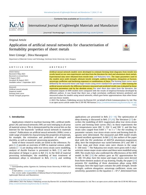 2023 ijlmm czinege application of artificial neural networks for