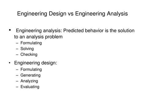Ppt Introduction To Engineering Design Fundamentals And Applications