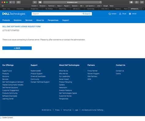 Unity VSA Unable To Create Community License DELL Technologies