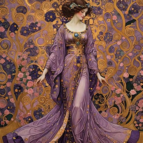 Style De Gustav Klimt Ai Generated Artwork Nightcafe Creator