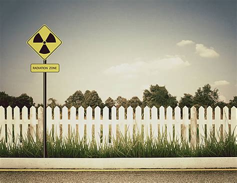 Radiation Warning Vector Sketch Plutonium Symbol Uranium Vector