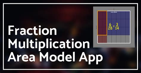 Fraction Multiplication Area Model App TeachableMath