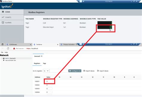 Connect Ignition To Modbus Device Using Device Simulator Scadamatic