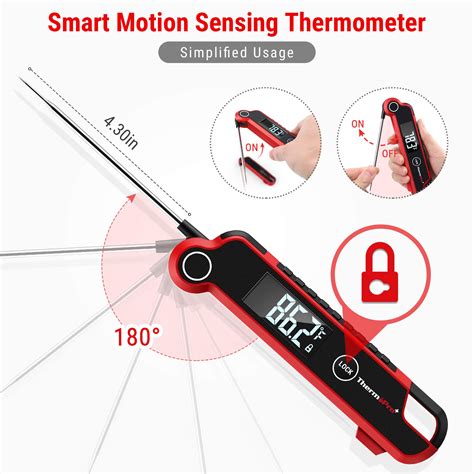 Thermopro Tp620 Instant Read Meat Thermometer Digital Cooking Thermometer With Large Auto