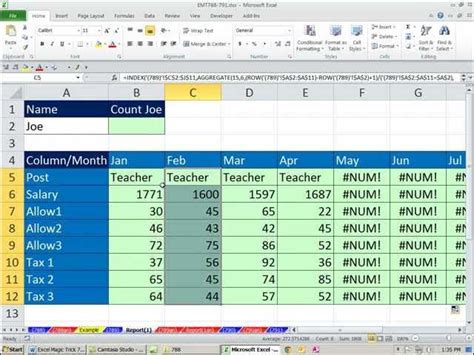 Excel Magic Trick 986 One Lookup Value Extract Multiple