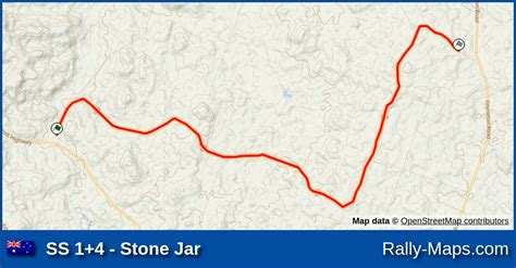 Ss 14 Stone Jar Stage Map Rally Barossa 2024 Sarc 🌍 Rally